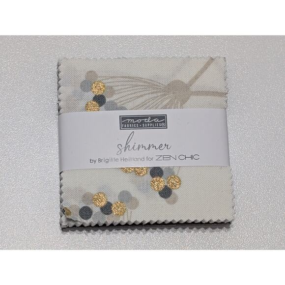 Moda | Office | Shimmer Mini Charm Pack By Brigitte Heitland For Moda ...